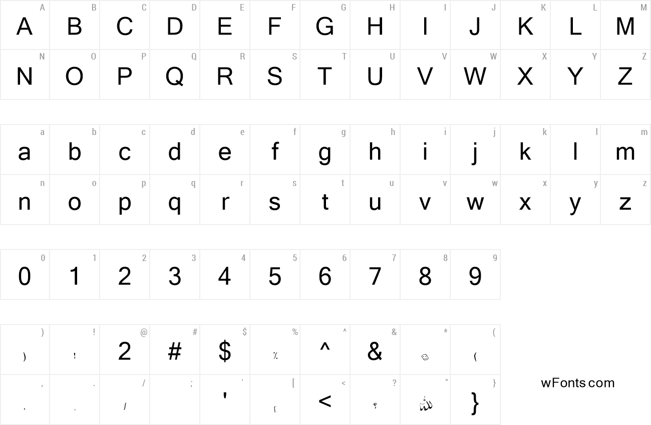 SH_farisi_1 Font
