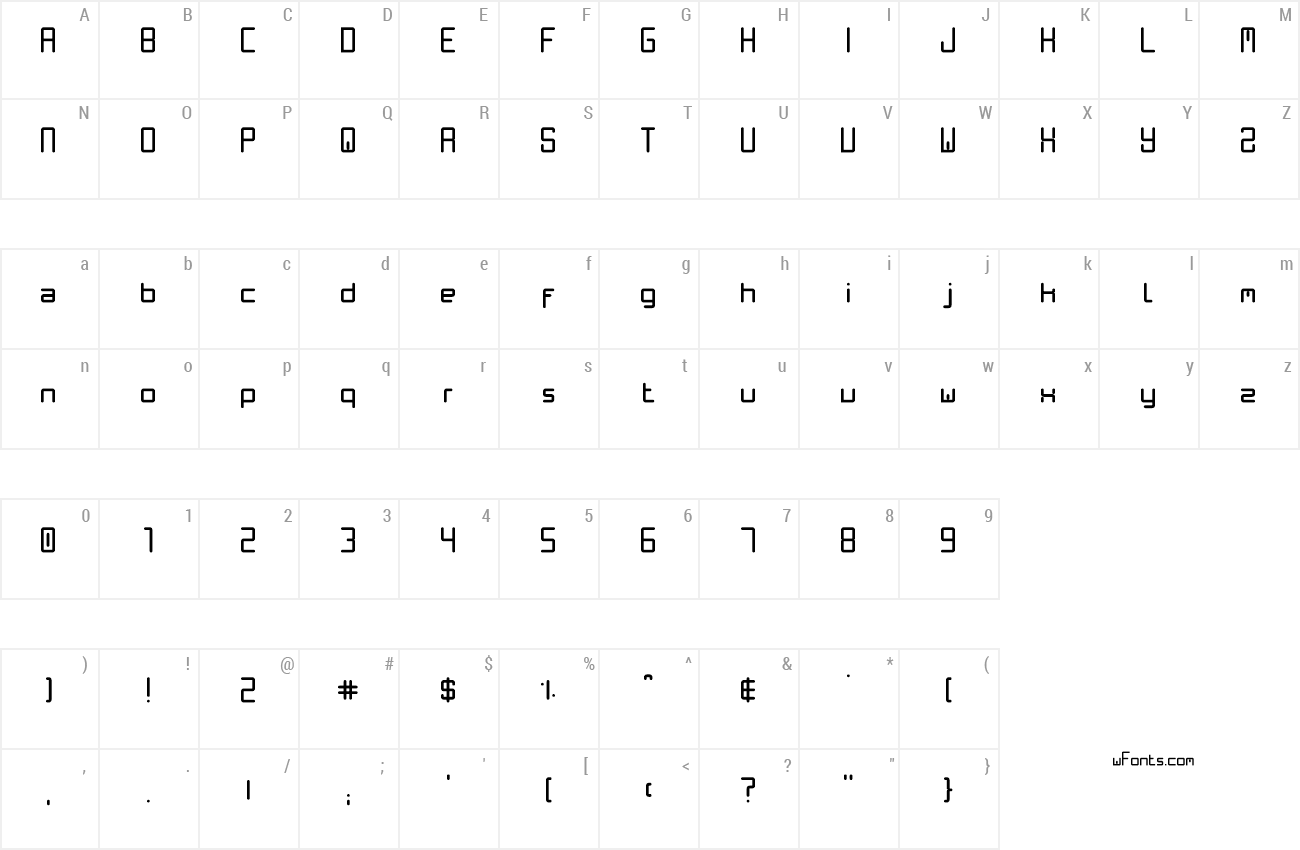2222 Font