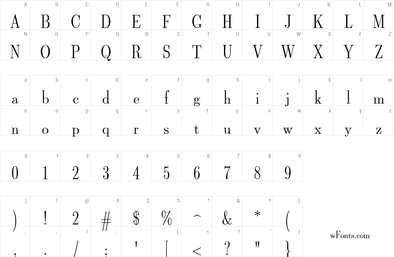 Latin Modern Roman Dunhill Font