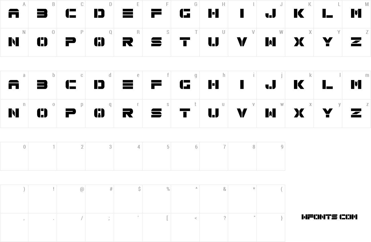 Spac3 Tech Font
