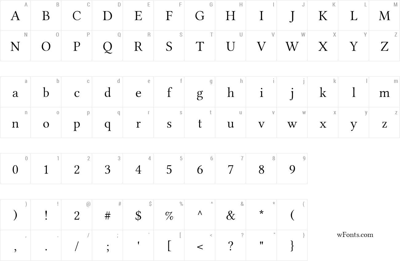 Linux Libertine Display Capitals Font