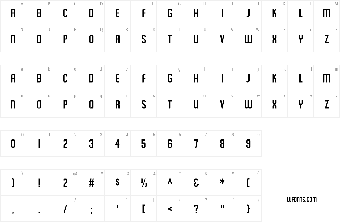 Featured Item Font