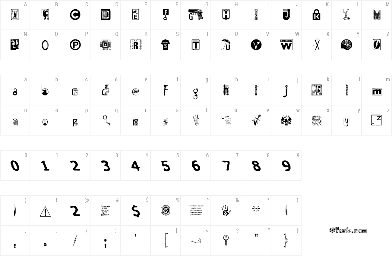 Insecurity Font