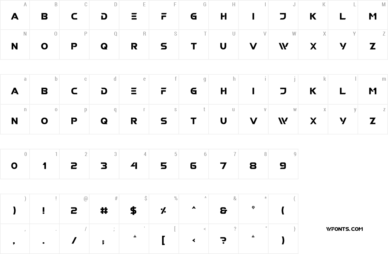ROBOTECH GP Font