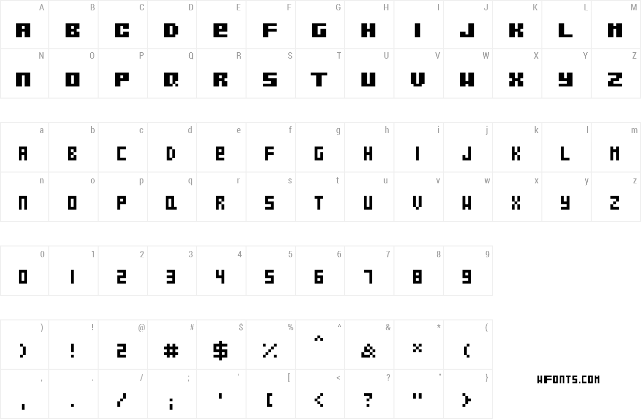 Trx - 001 Font