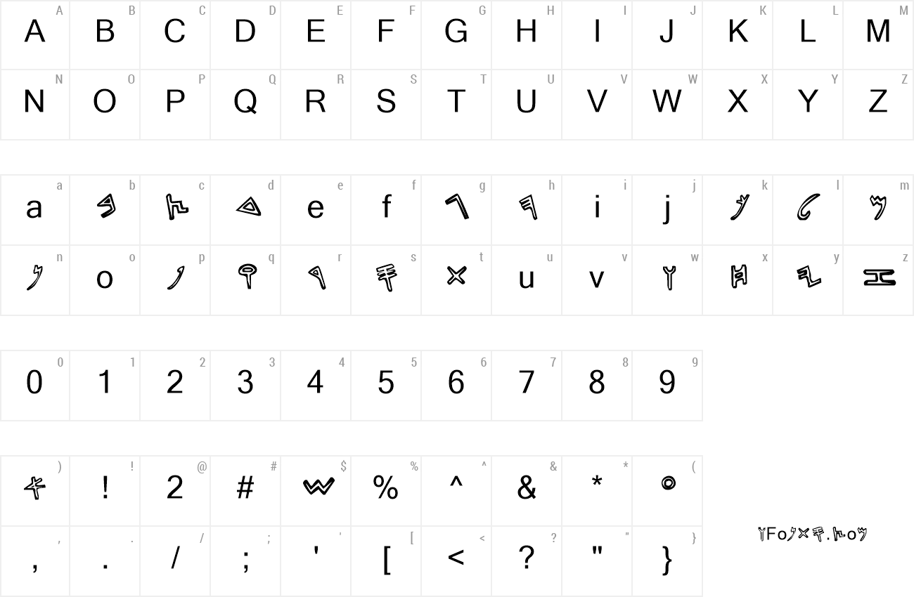 Moabite Font
