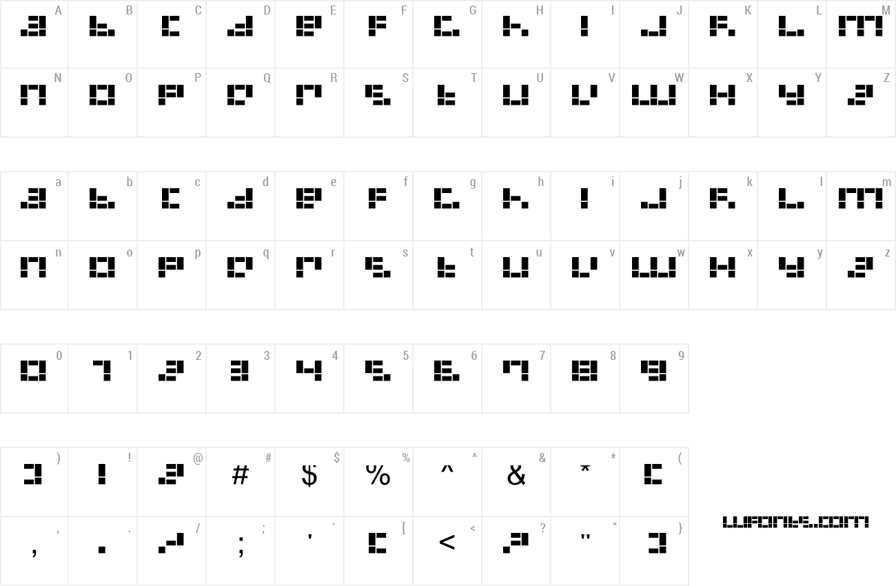 Dysfunctional Font