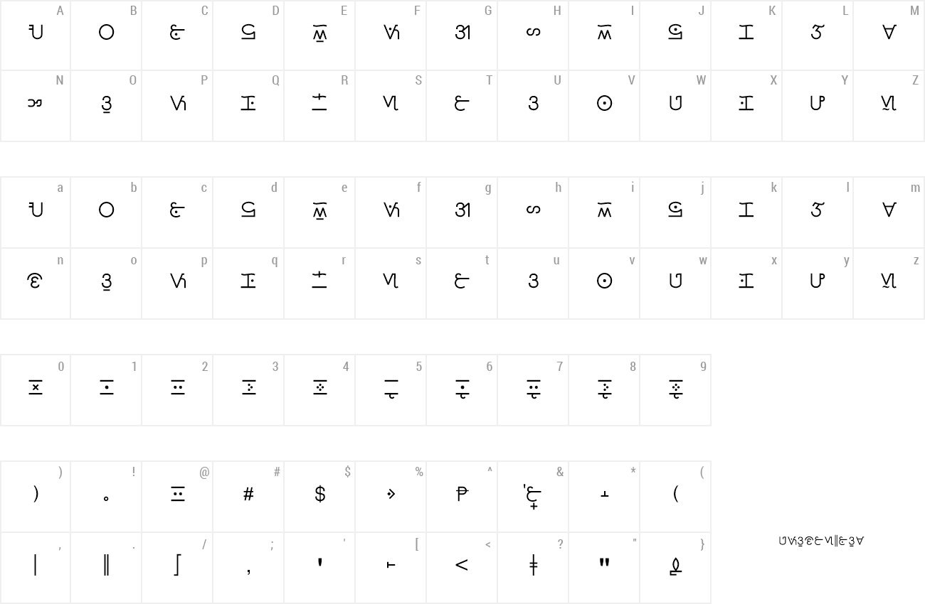 Nuevo Cebuano Linear -Normal Font