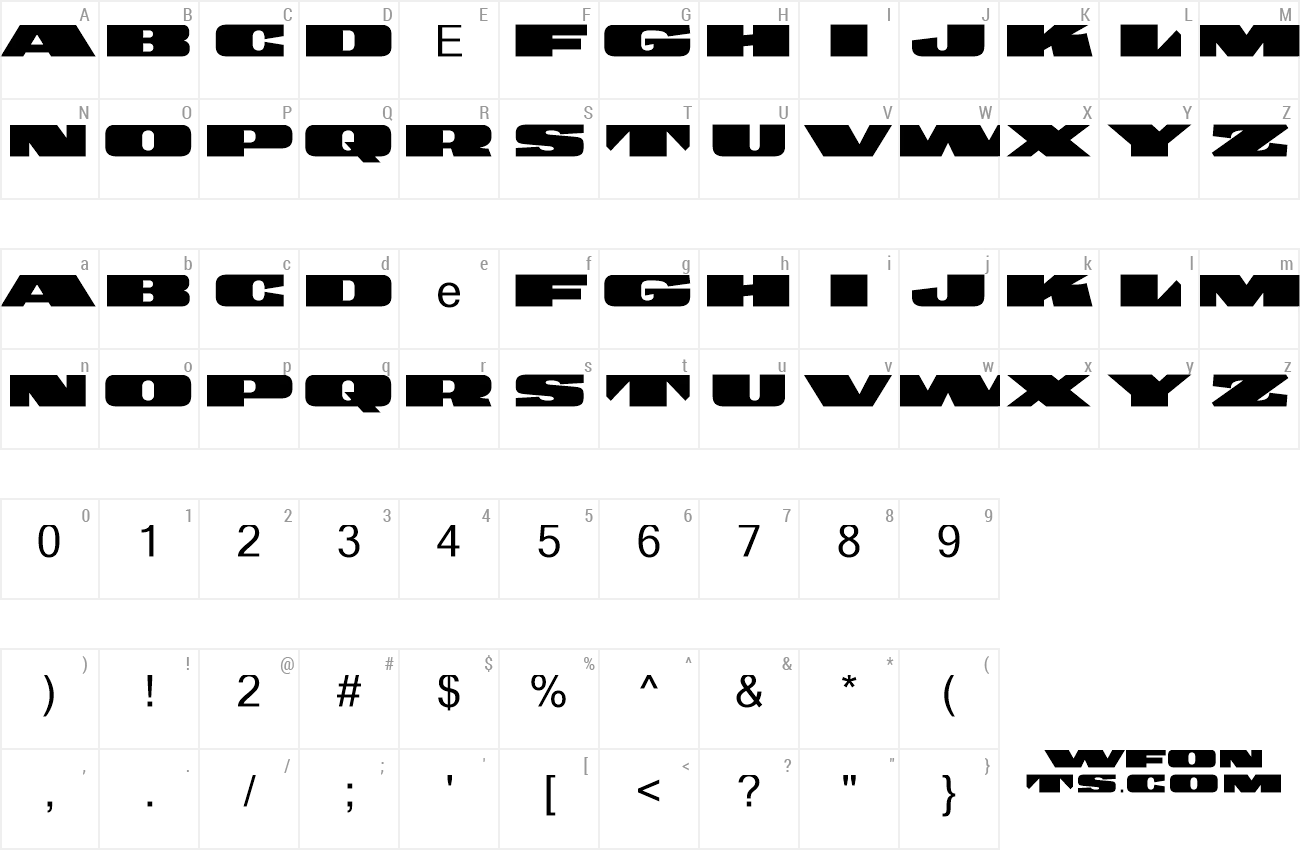 Banknote 1948 Font