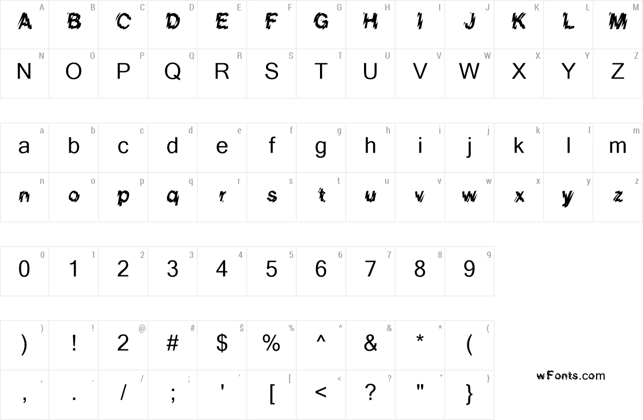 G(204) Font