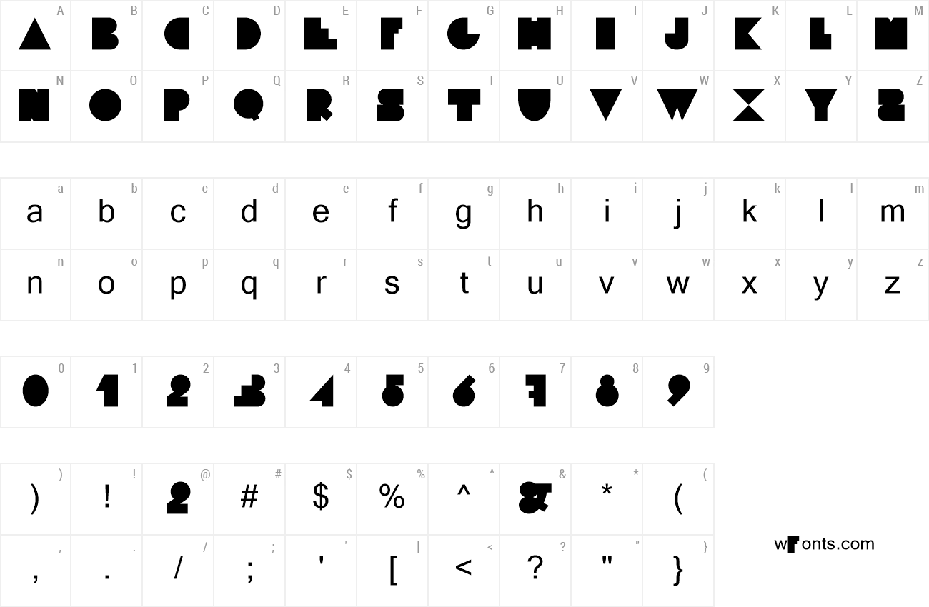 warsaw Font