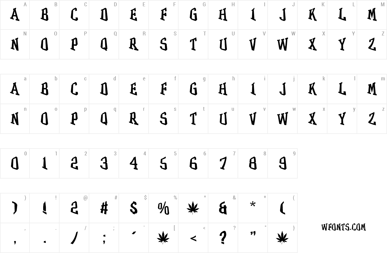 Grass Font