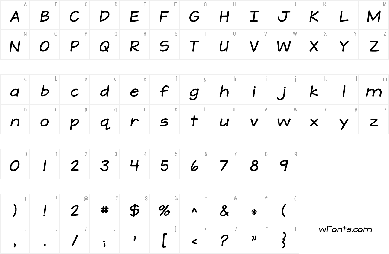 KG A Teeny Tiny Font Font