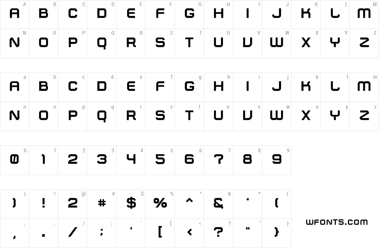 Zip Typeface Font