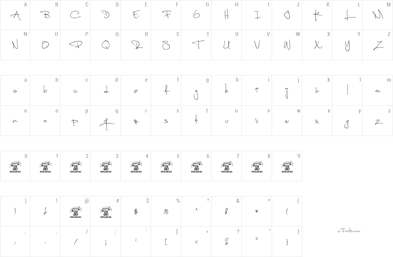 Shimes Font