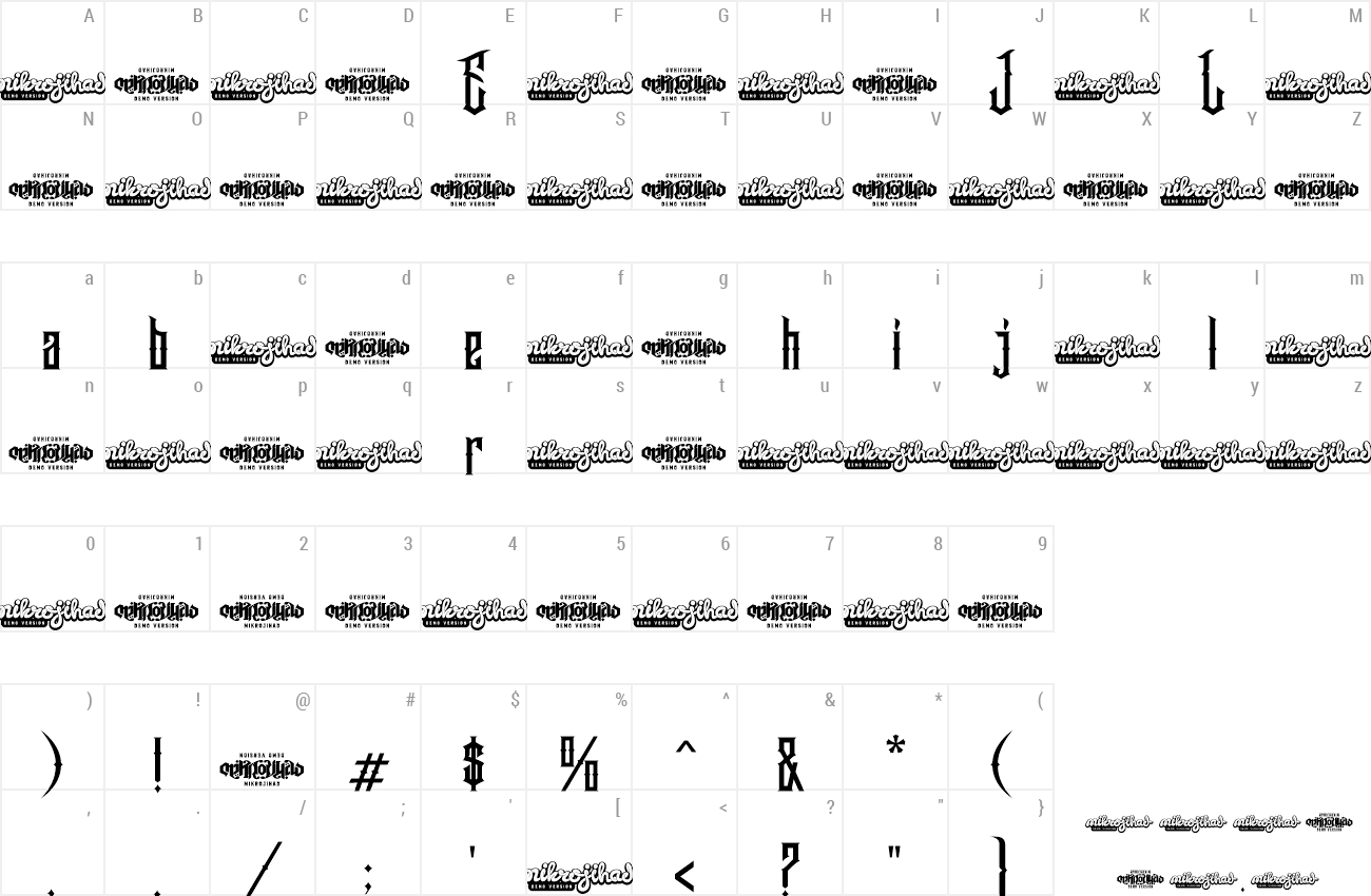 Jibriel Font