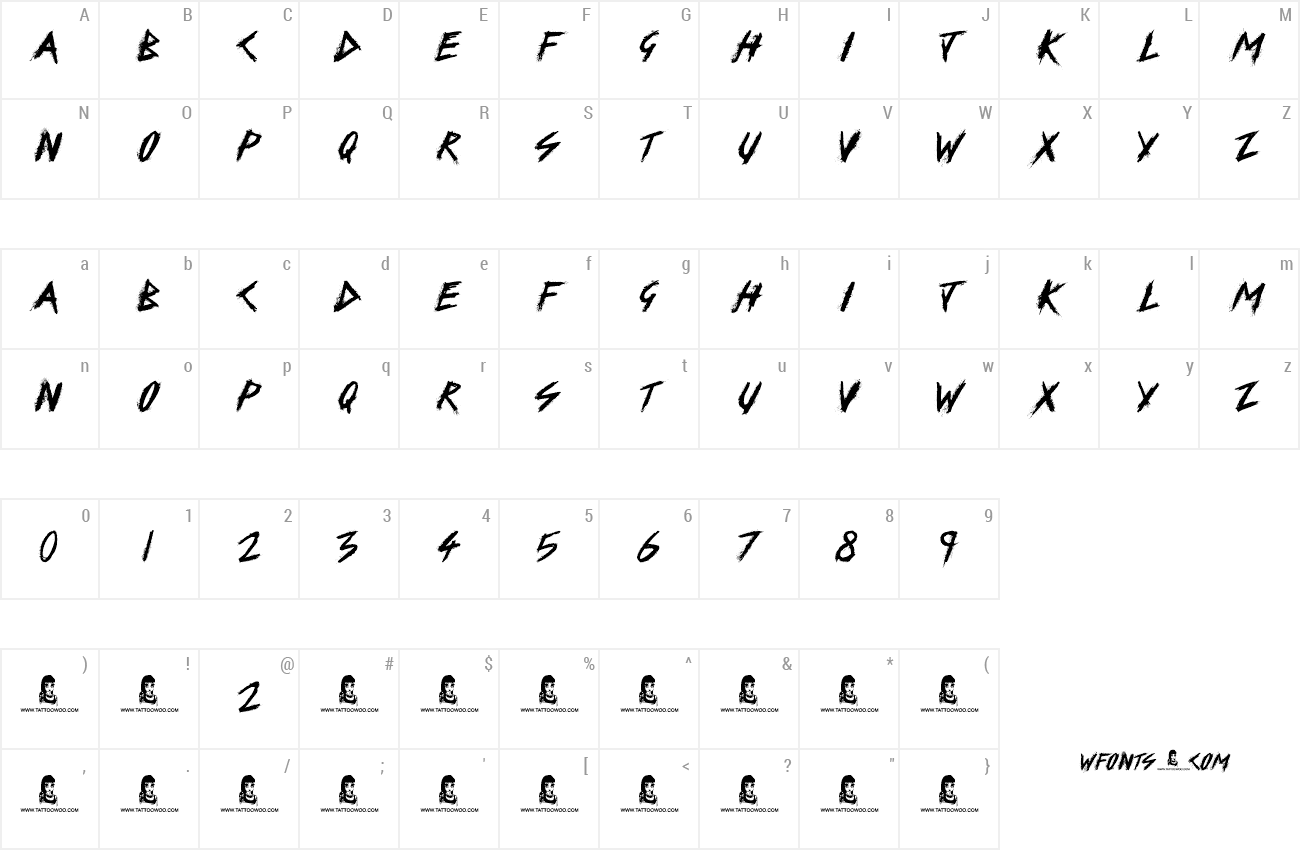 Skid Font