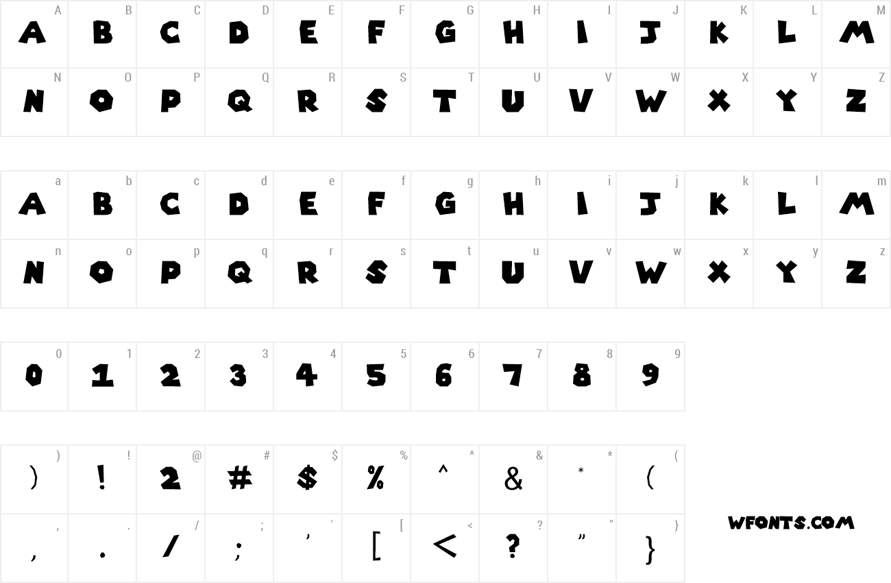 Super Mario 256 Font