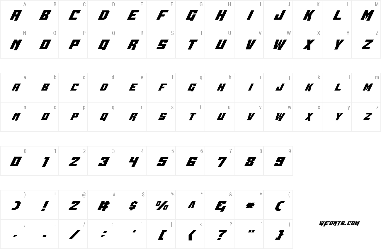 WBV Font