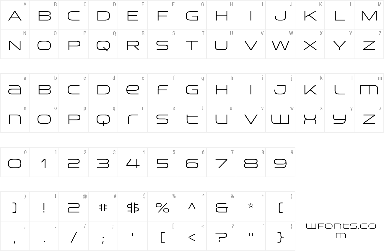 HouseMovements-Runway Font