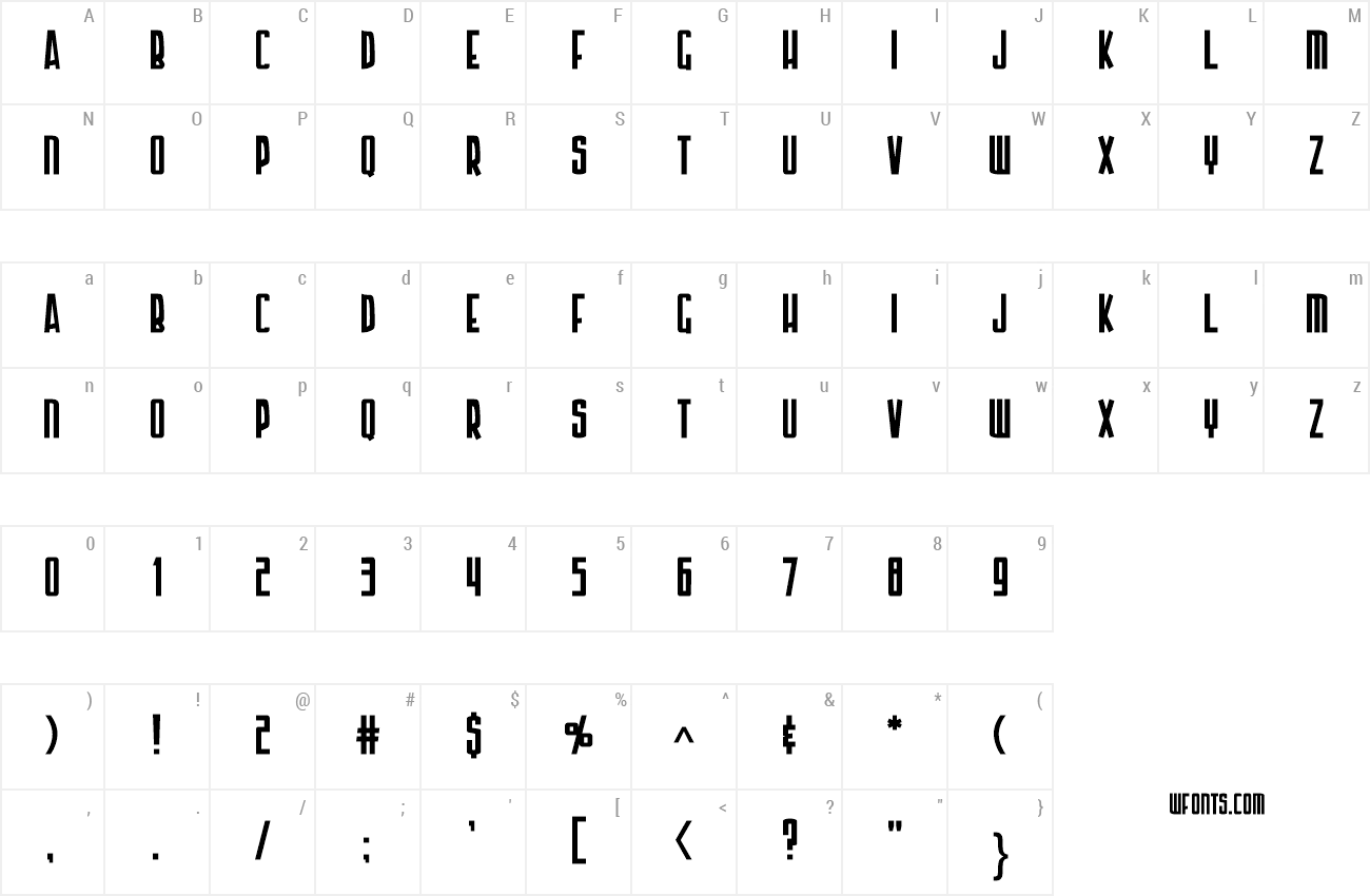 Armor Piercing Font