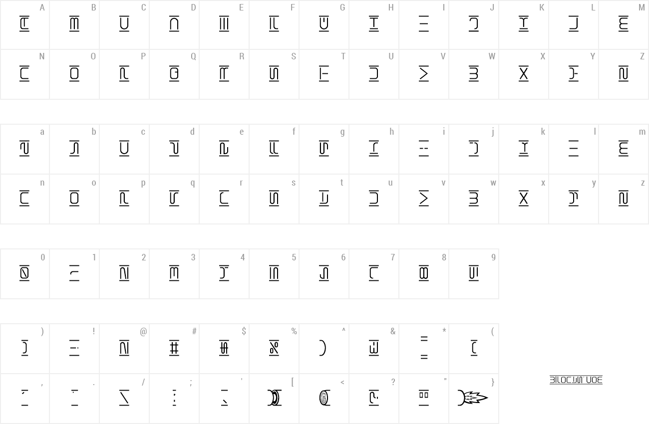 Shuttle Font
