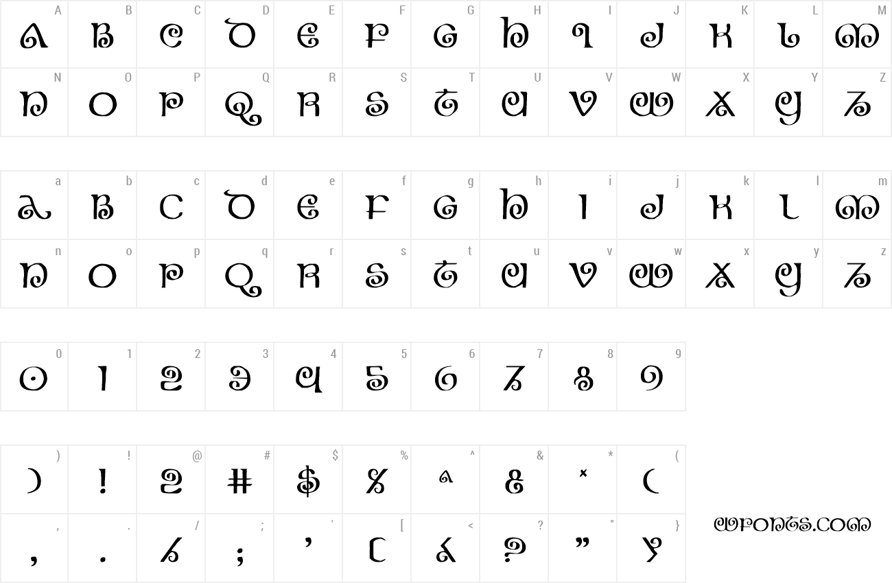 The Shire Font