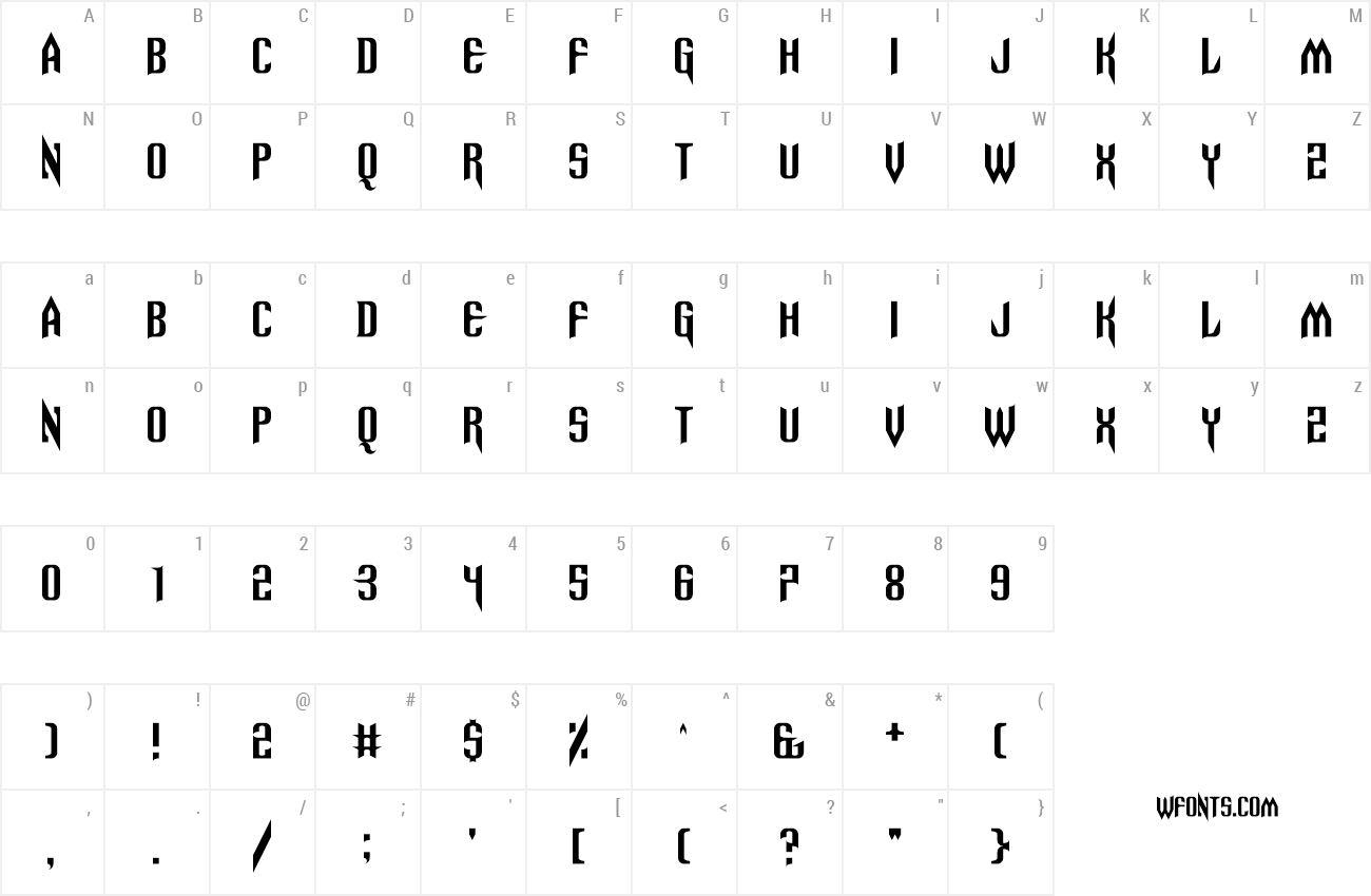 Spinebiting Font