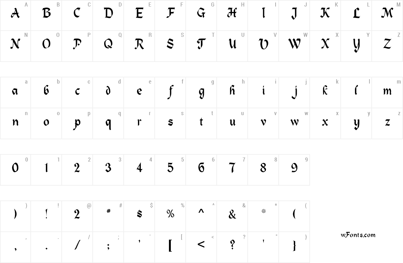 CornwallScript Font