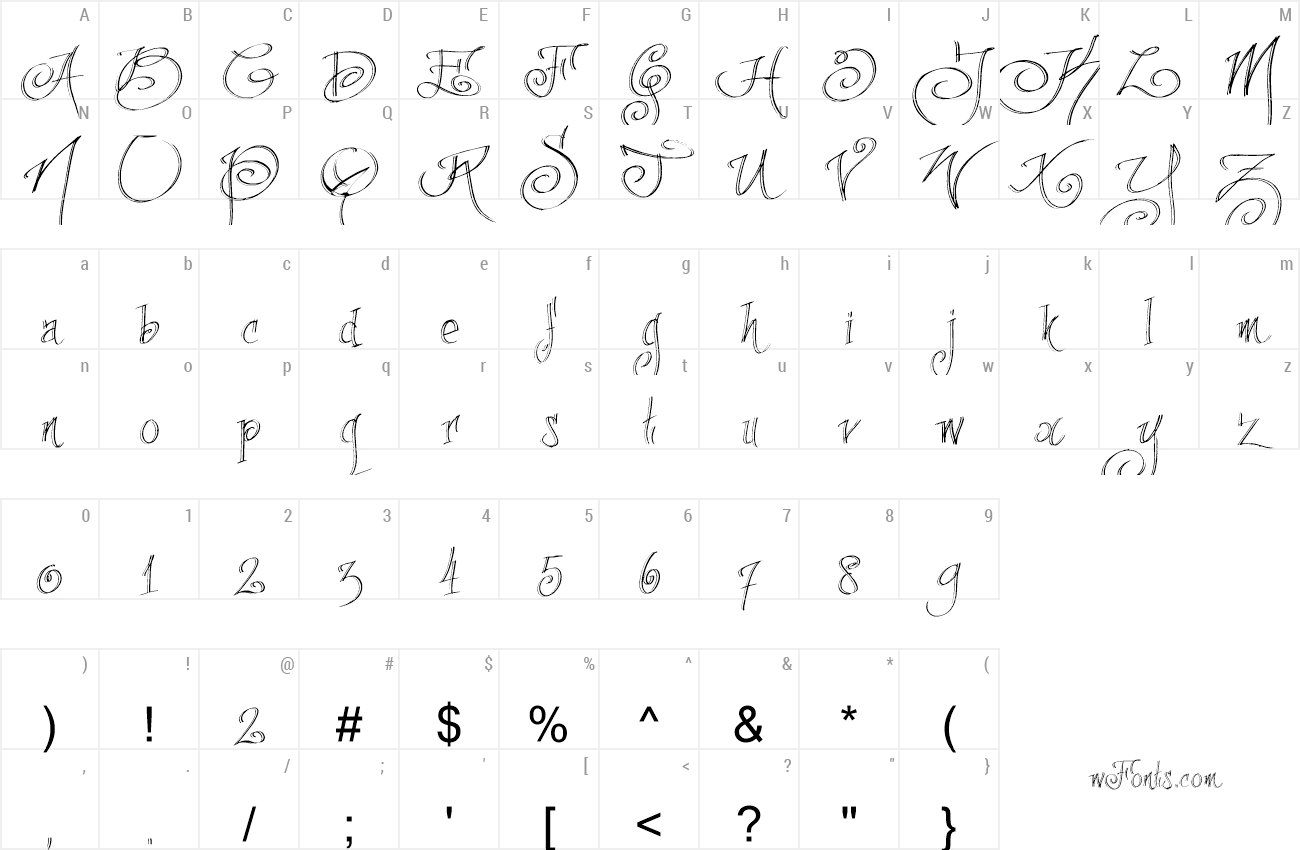Fancy Pens Font