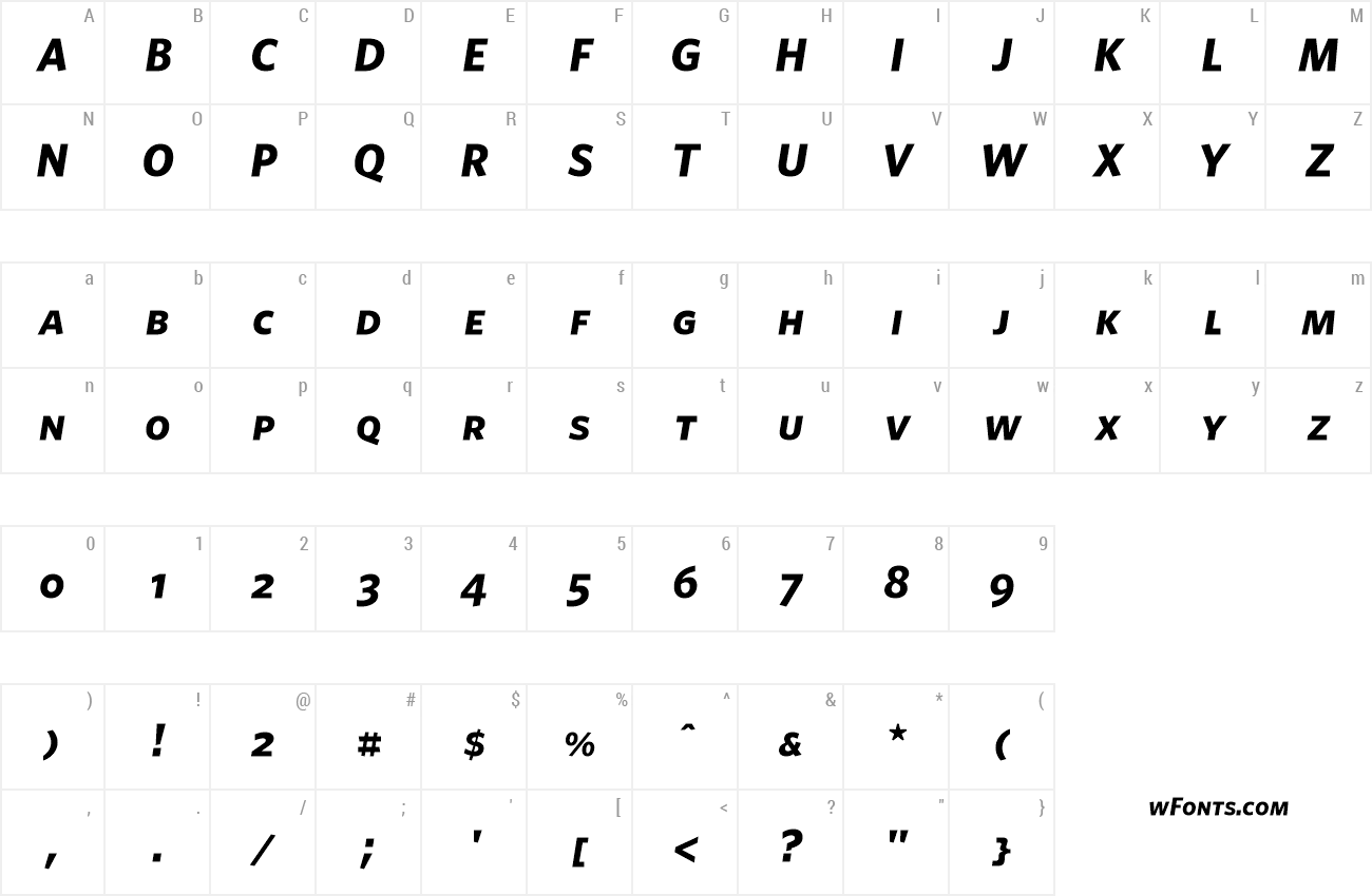 Whitney-Bold SC Font