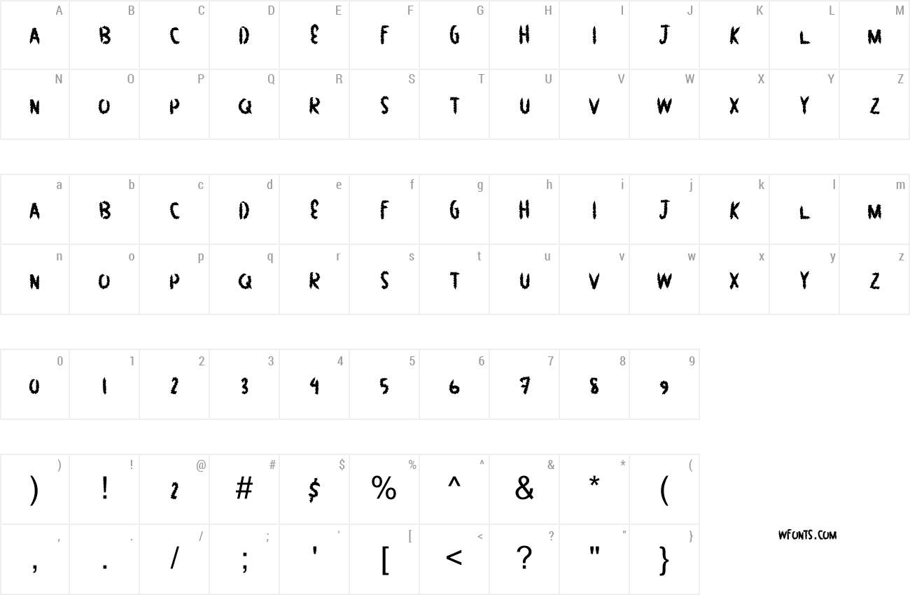 Great Bush Font