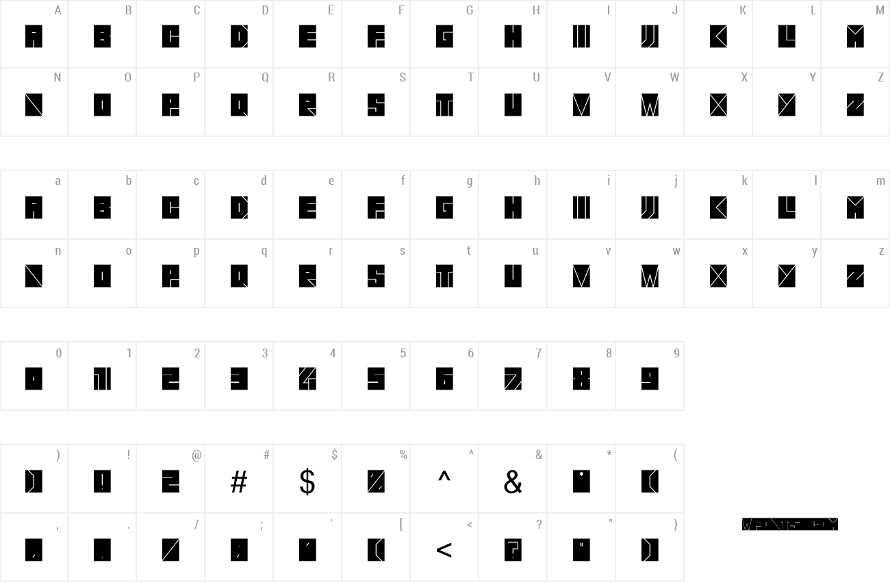 QUB Font