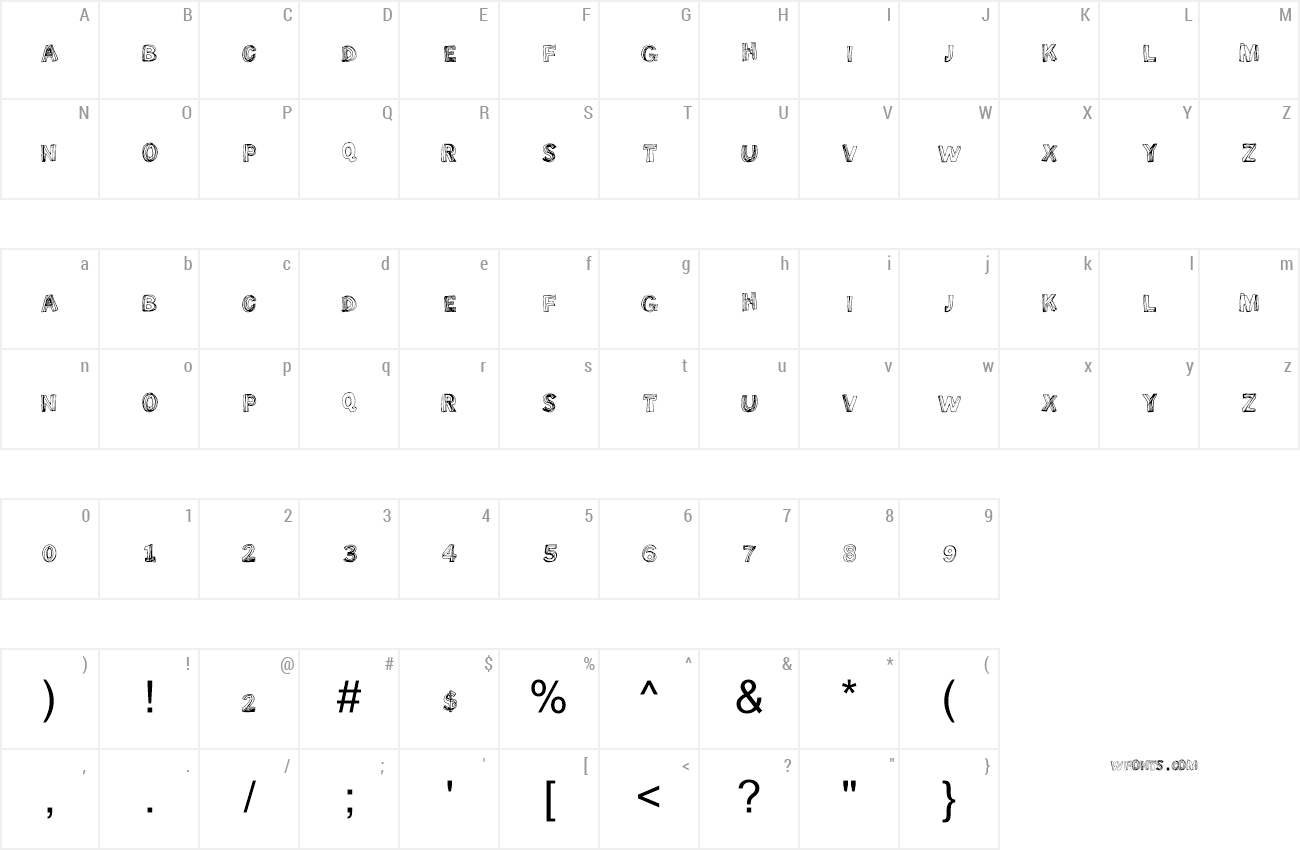 Some Lines Font