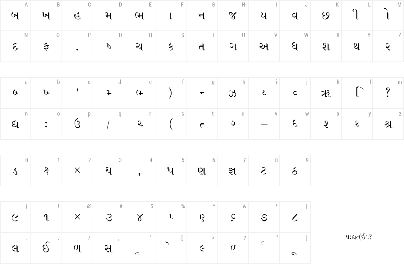TERAFONT-CHANDAN Font