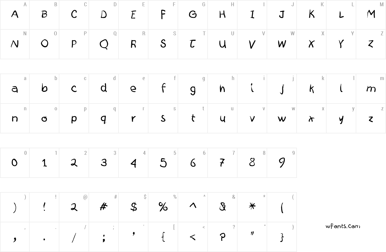 Zero Points Font