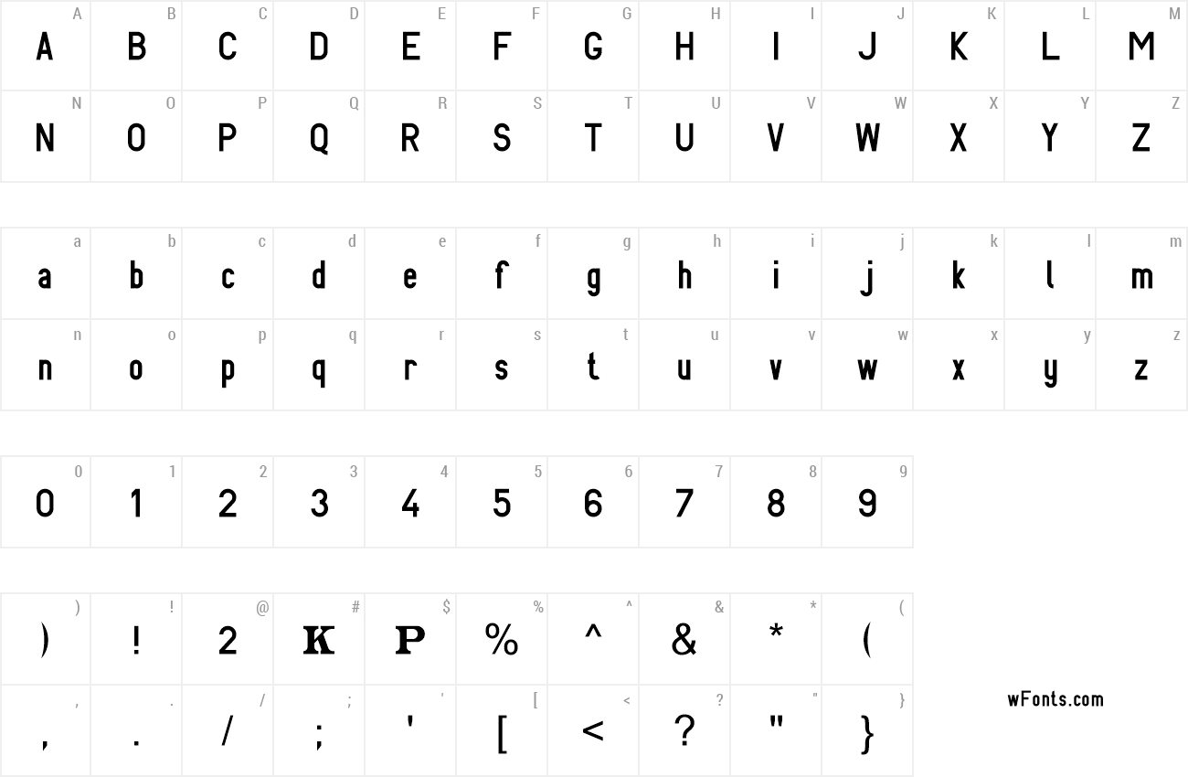 PKP Font