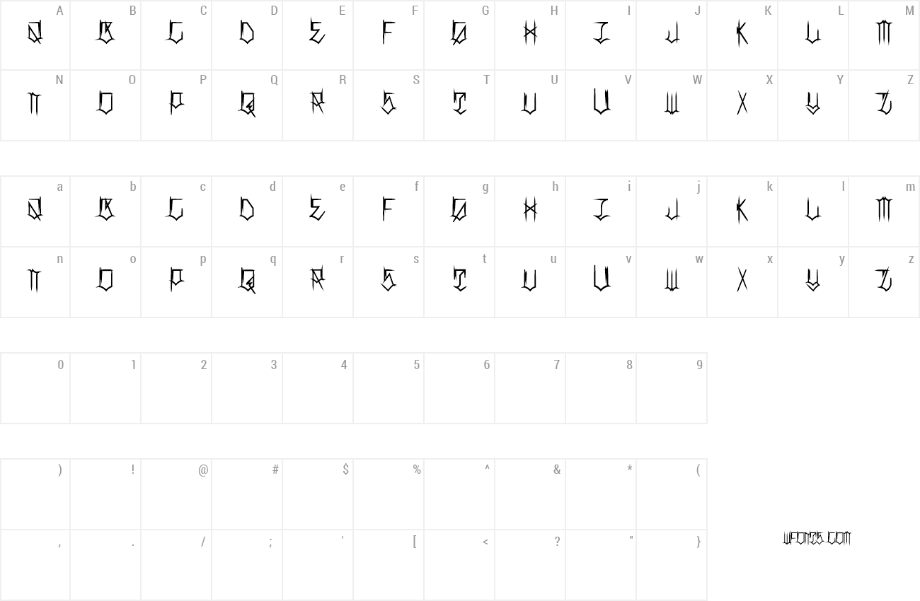 Locals Only Font