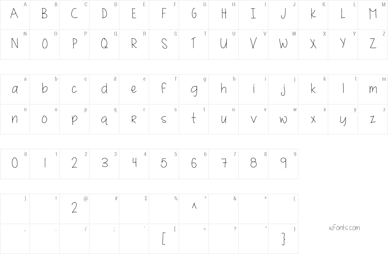 MRF quirky and authentic hand font Font