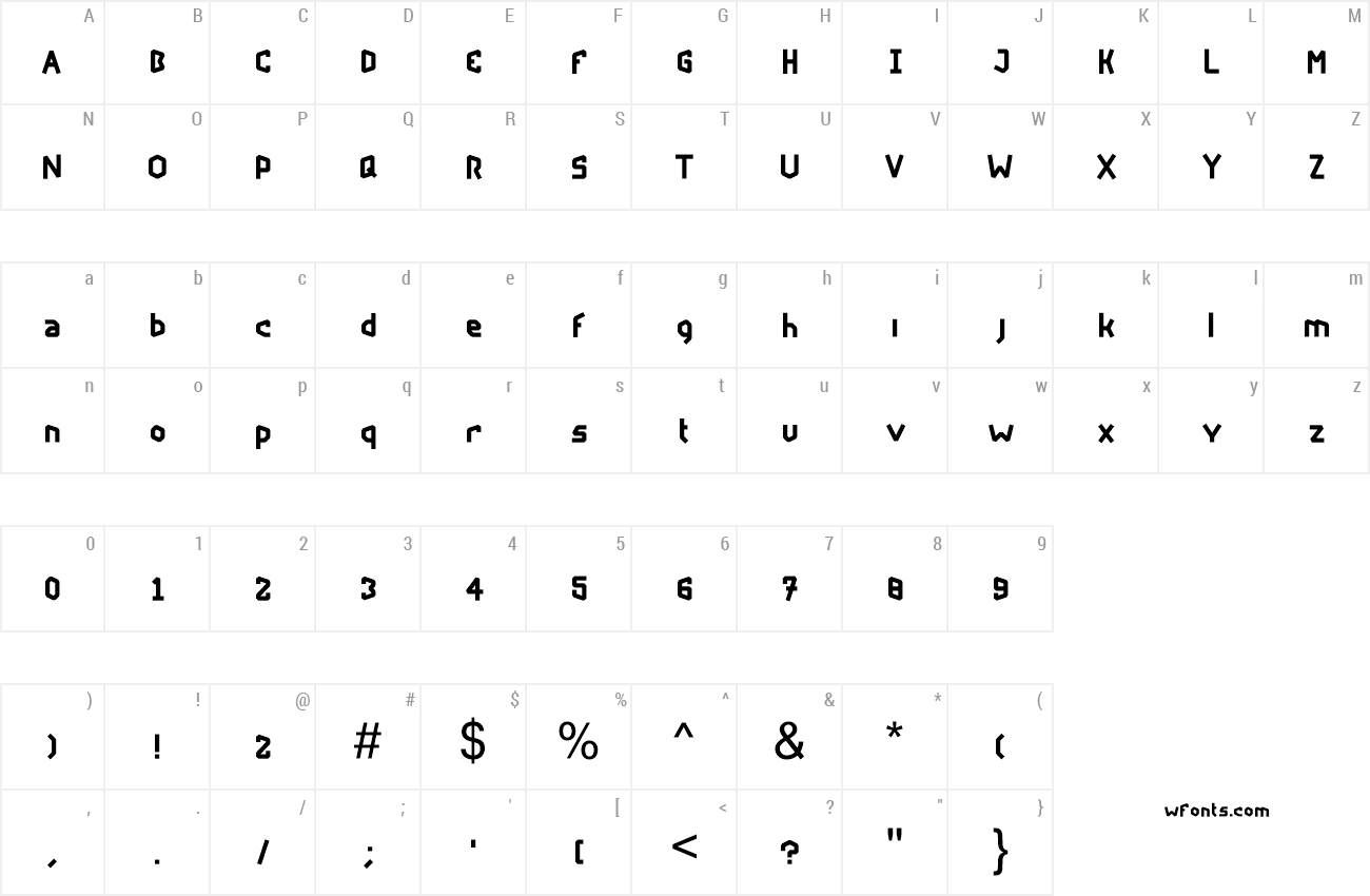 Rockfire Font
