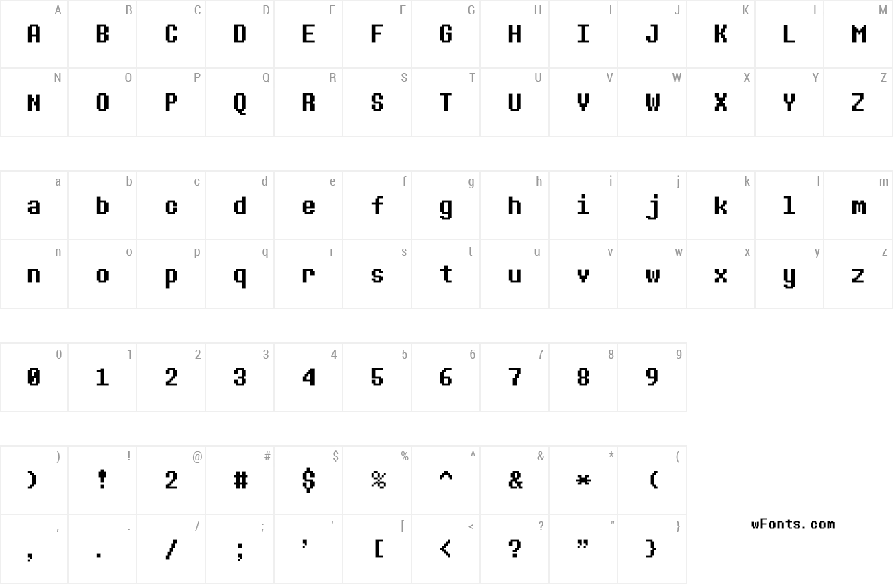 Determination Mono Web Font