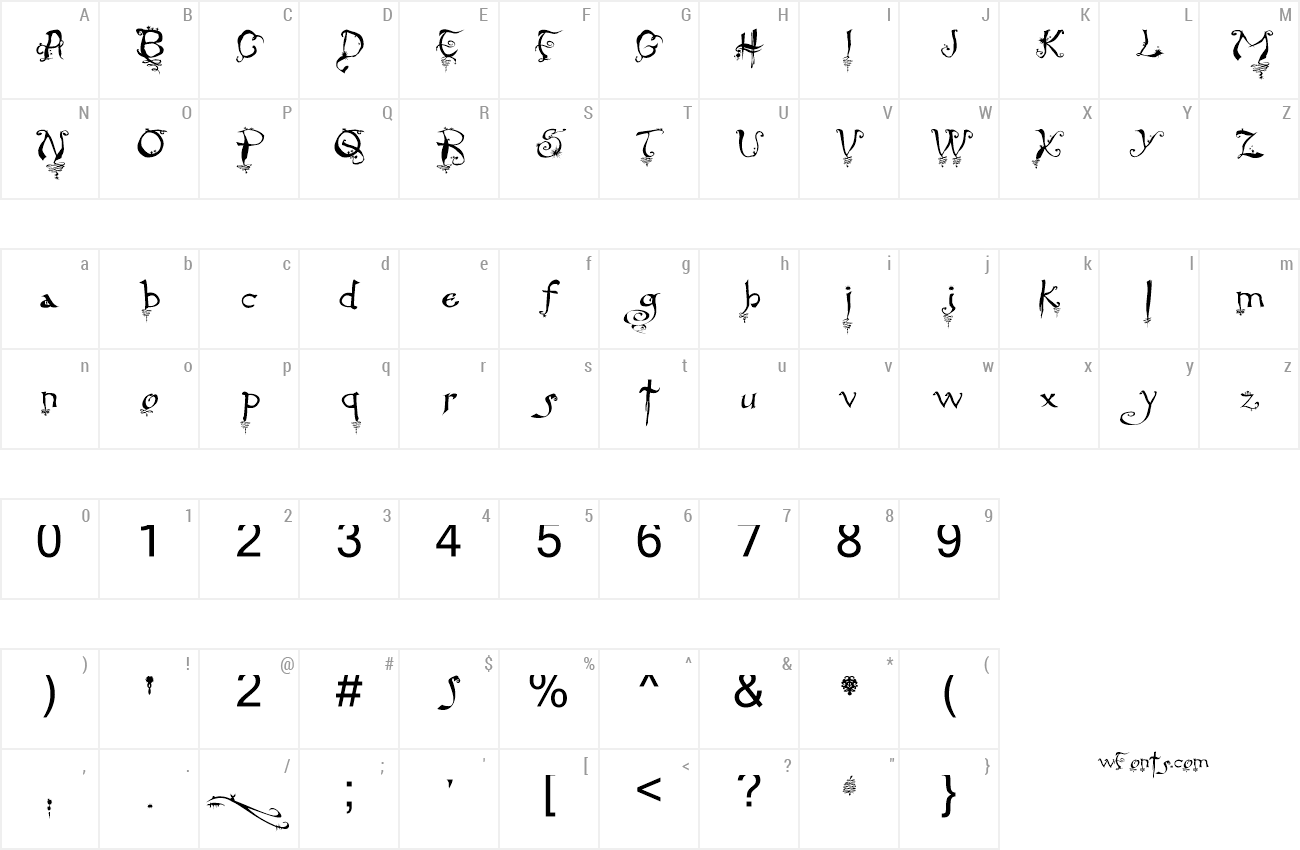 Hourglass Font