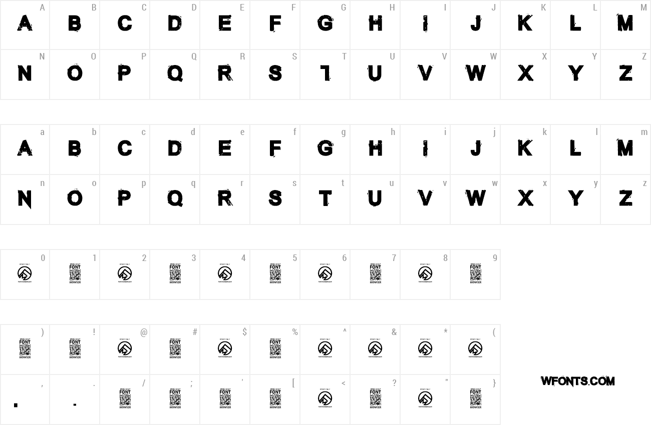 The Unknown Font
