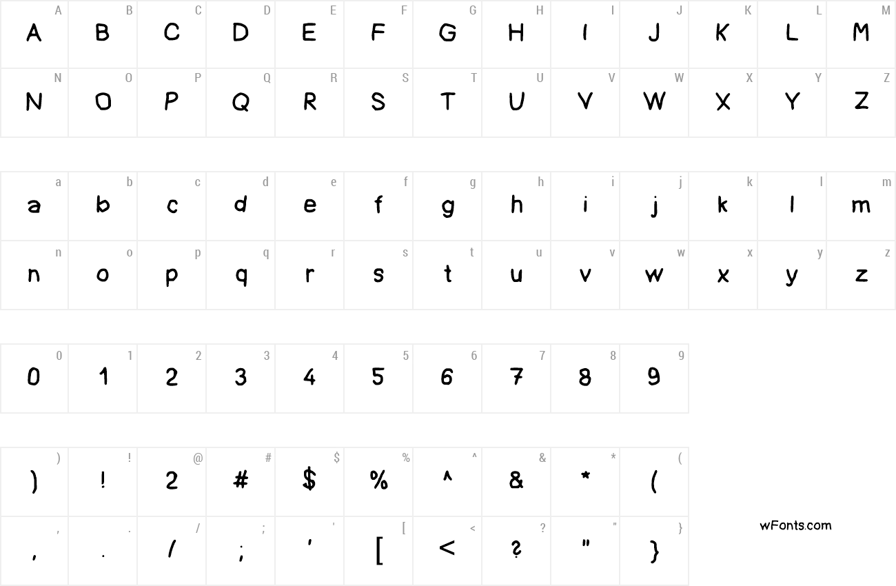 Jirkovo p?smo Font