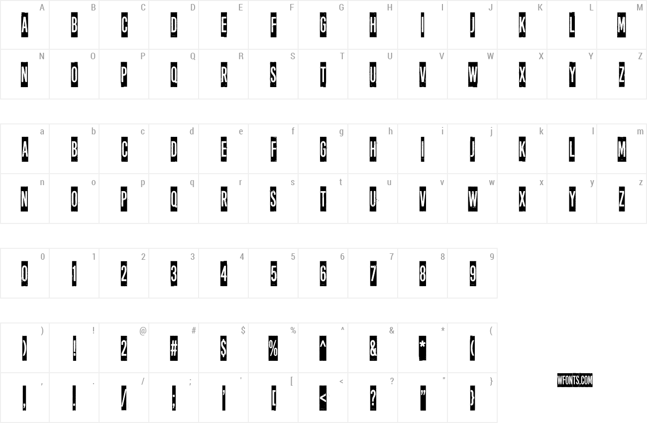 Long Distance Call Font