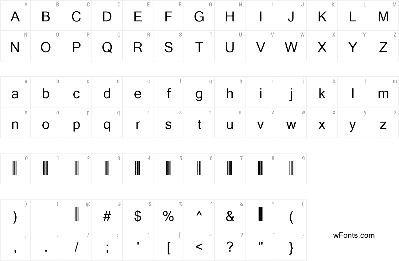 Code39Azalea Font