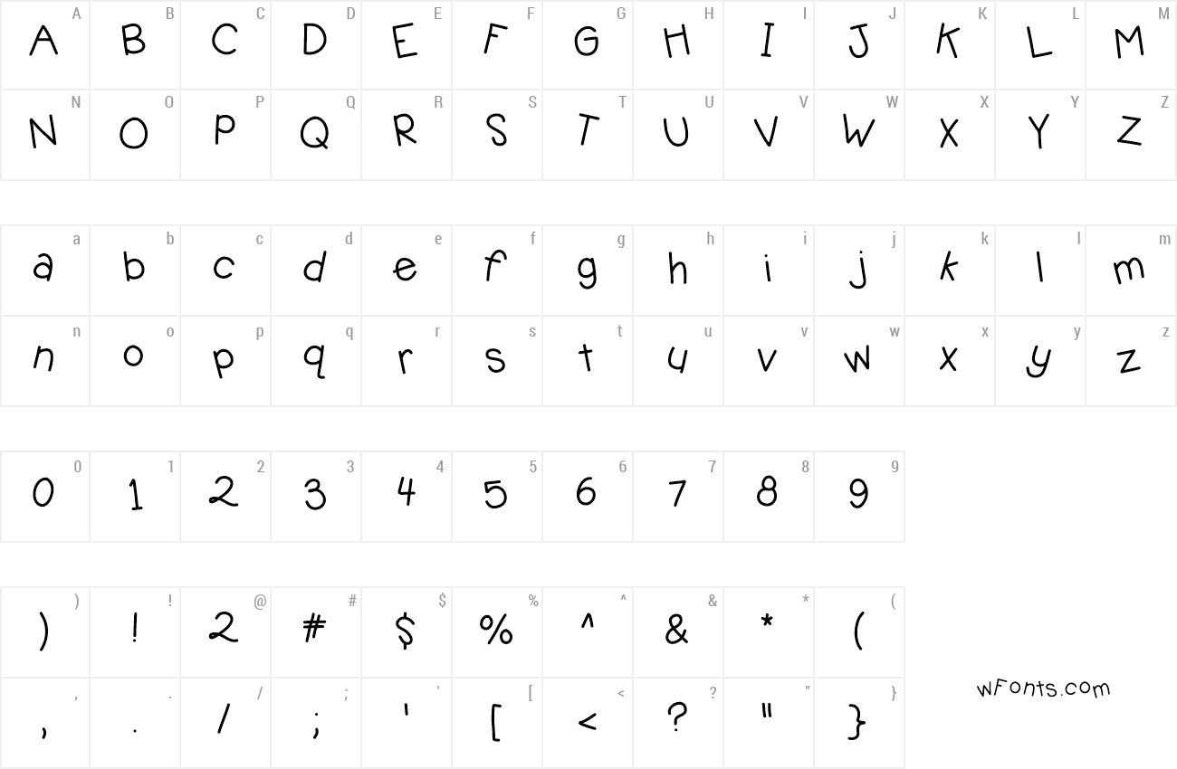 KB Jellybean Font