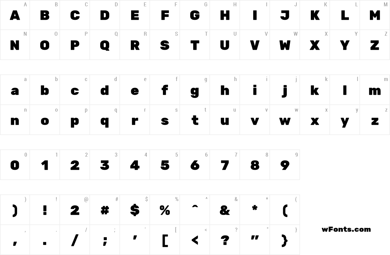 Rubik One Font