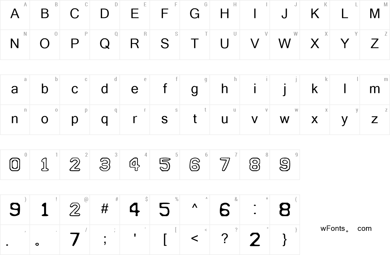 Surveillance Font