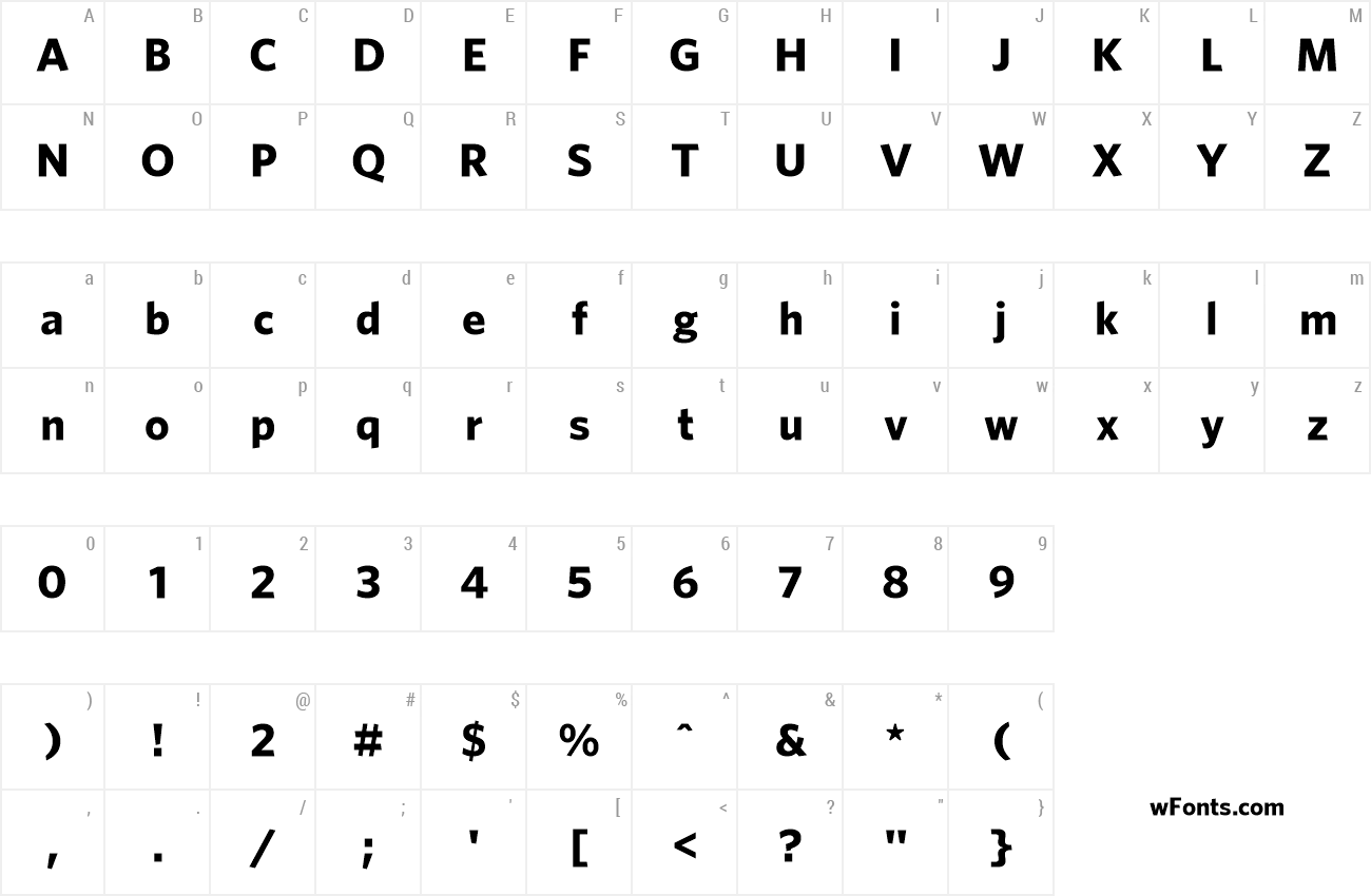 Whitney-Bold Font